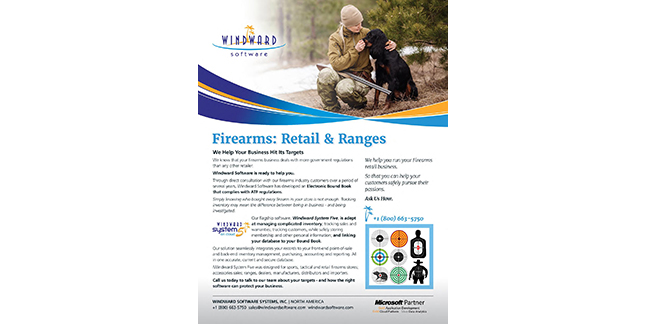 Download the Firearms Shop Software Brochure | Windward Software